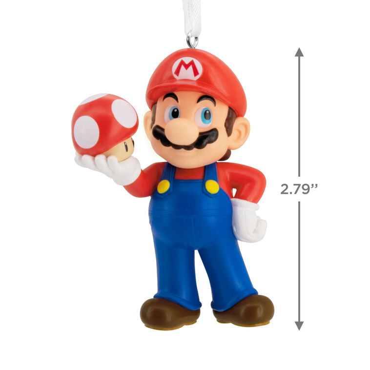 Nintendo Super Mario™ With Super Mushroom Hallmark Ornament – Hallmark Timmins