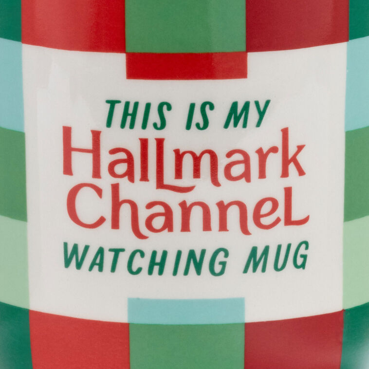 Hallmark Channel Watching Plaid Mug, 21.5 oz. – Hallmark Timmins