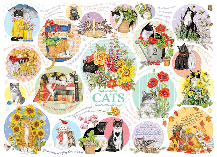 Cat Thoughts - 1000 Piece Puzzle by Cobble Hill – Hallmark Timmins