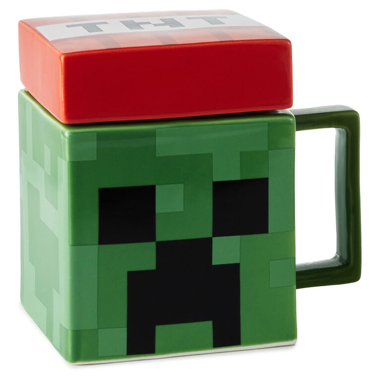 Minecraft Creeper Square Mug With Game Sounds, 15 oz. – Hallmark Timmins