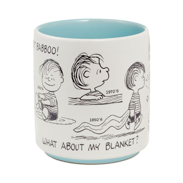 Peanuts® 75th Anniversary Linus Through the Decades Mug, 17.5 oz ...